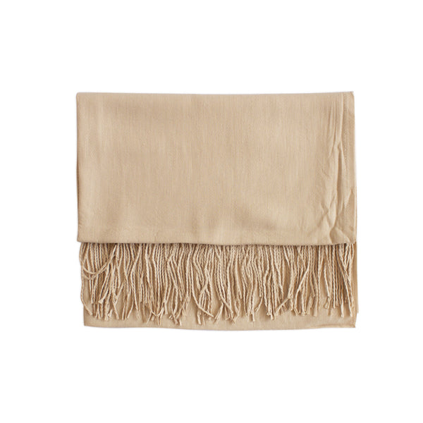 Winter Stole Beige – myklutter
